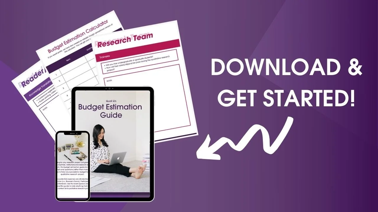 Budget Estimation Guide (BEG) — Quali Q