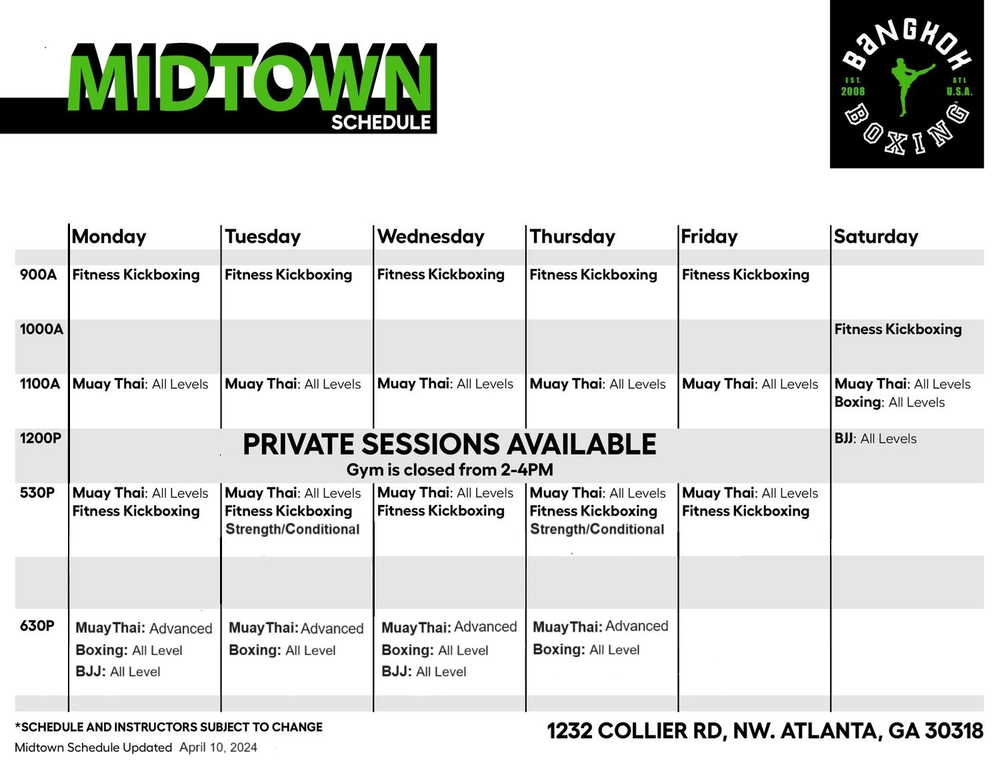 New Midtown Location I All Levels Welcome I FREE MMA CLASS — Bangkok ...