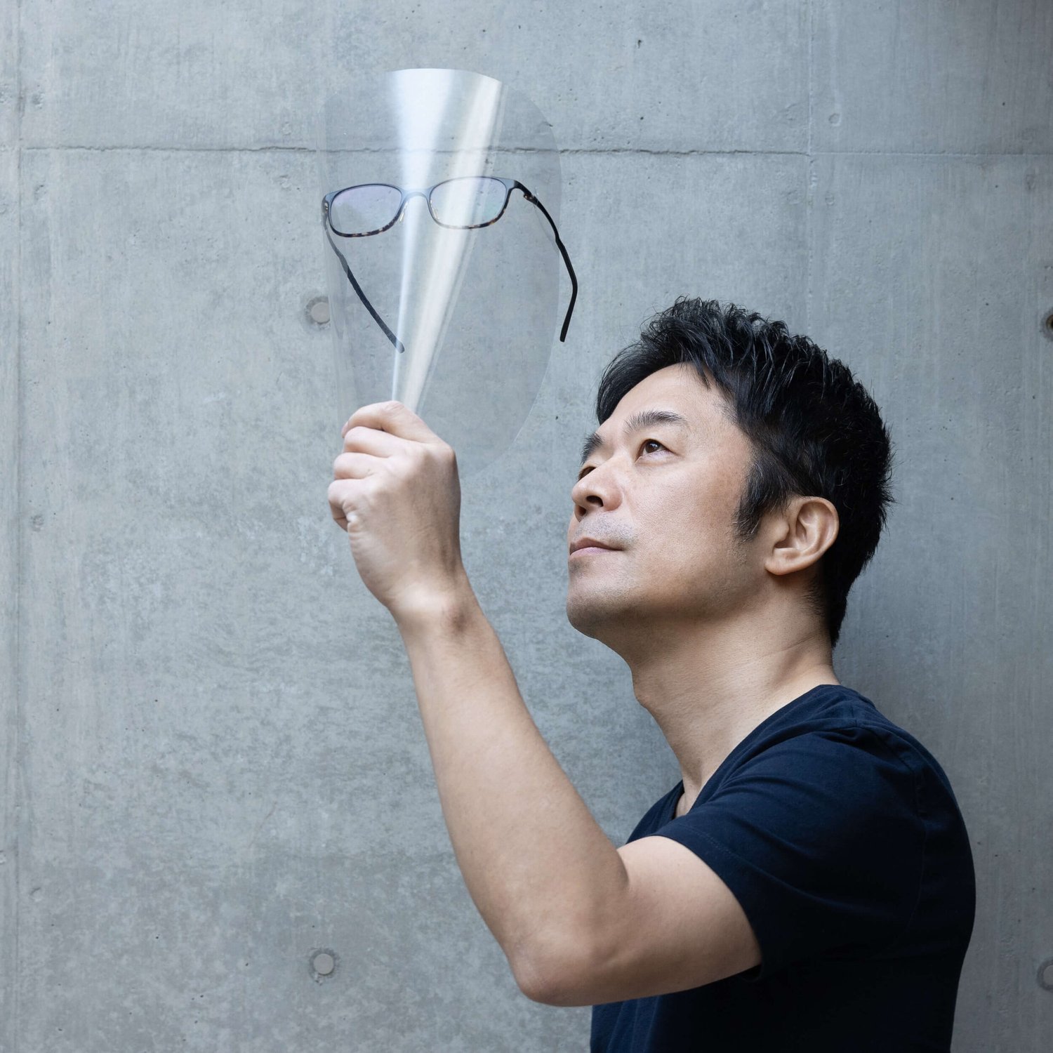 Easy-to-make FACE SHIELD by Tokujin Yoshioka — IDREIT® | interior ...