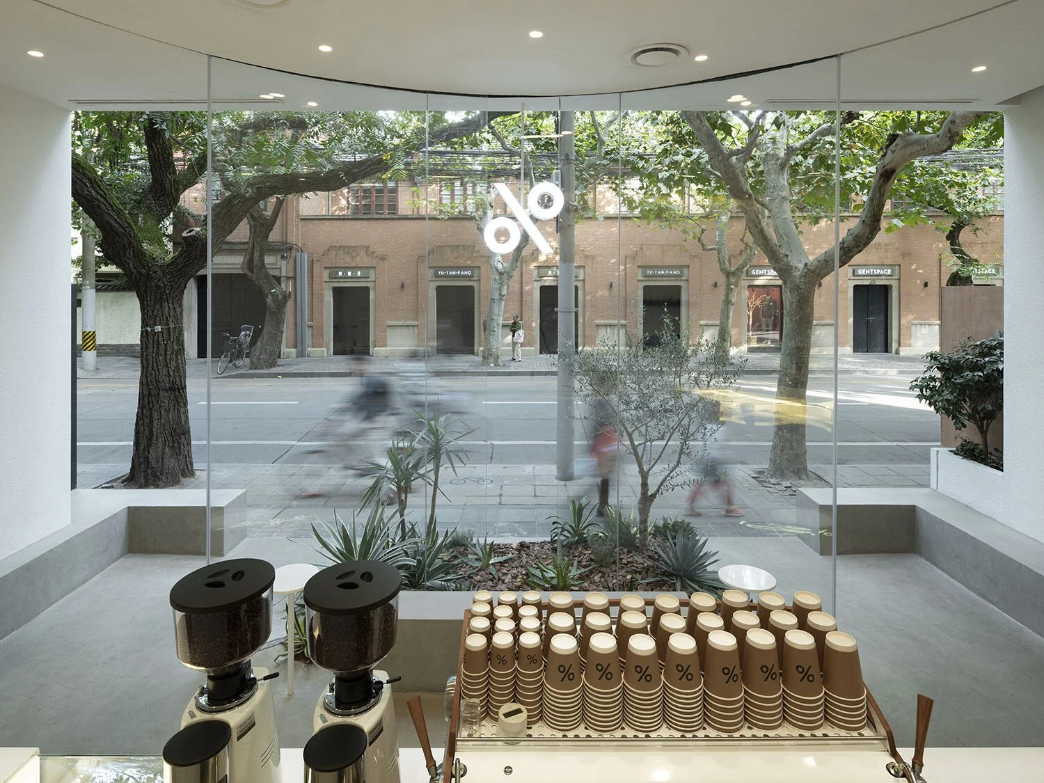 % ARABICA Shanghai West Jianguo Road by B.L.U.E. Architecture Studio ...