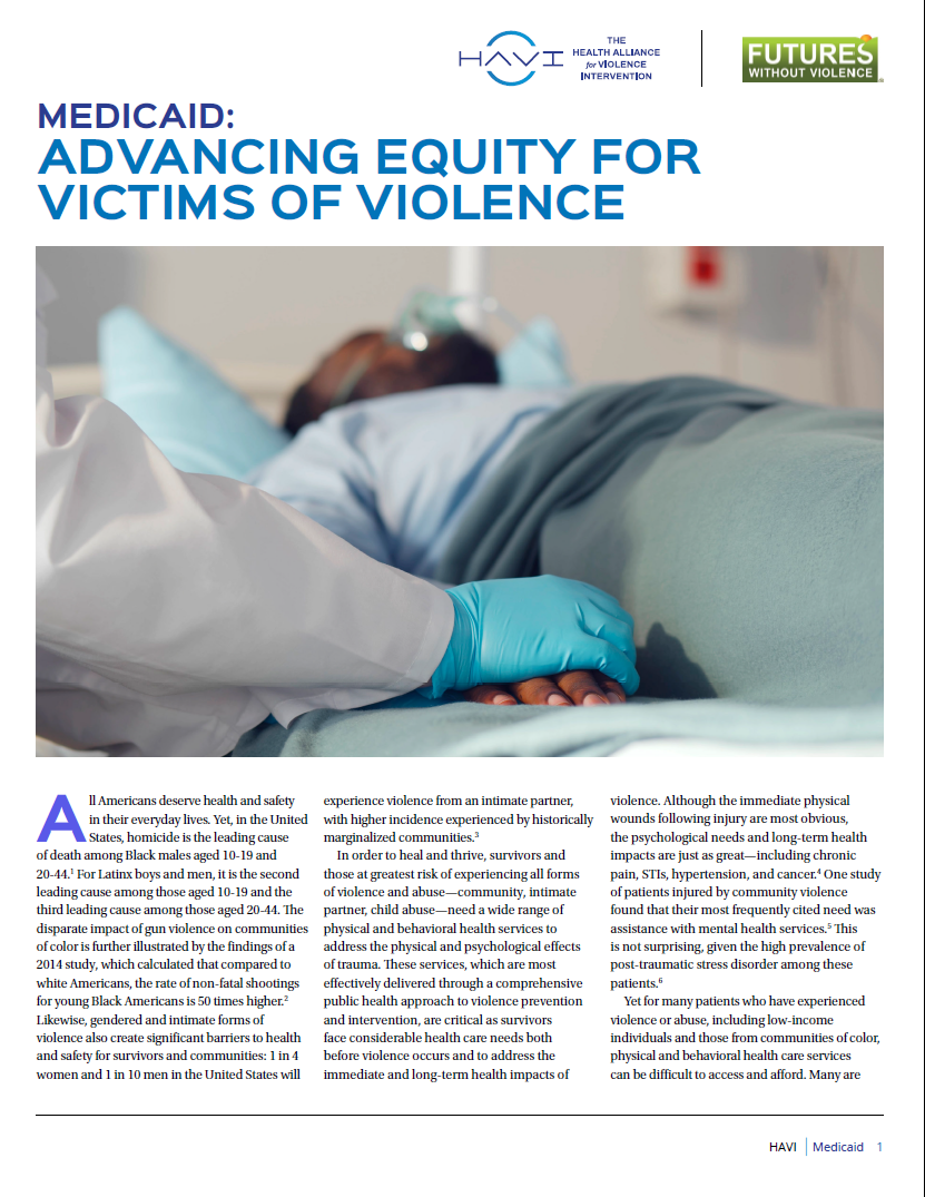 The HAVI — Public Funding For Violence Intervention | Health Alliance ...