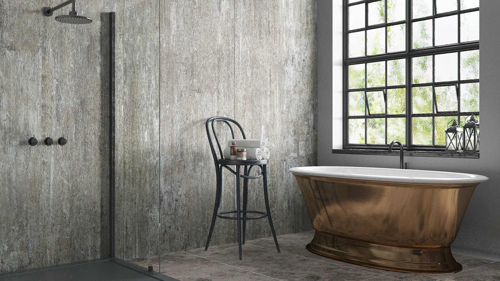 Laminate Shower Panels — Splashwall