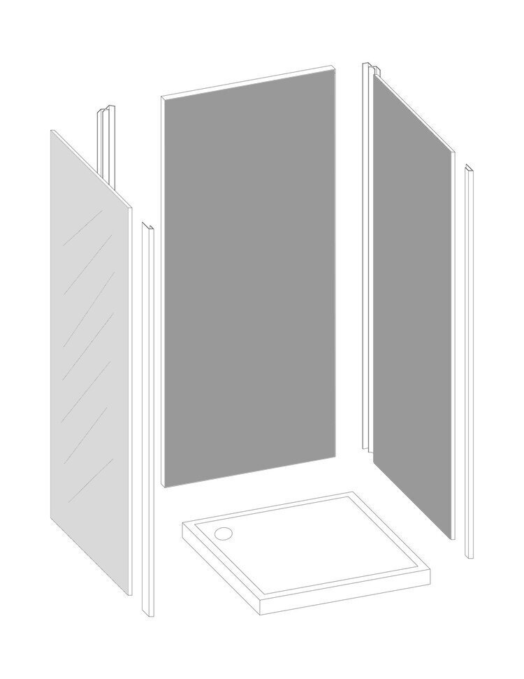 Acrylic Shower Panels — Splashwall