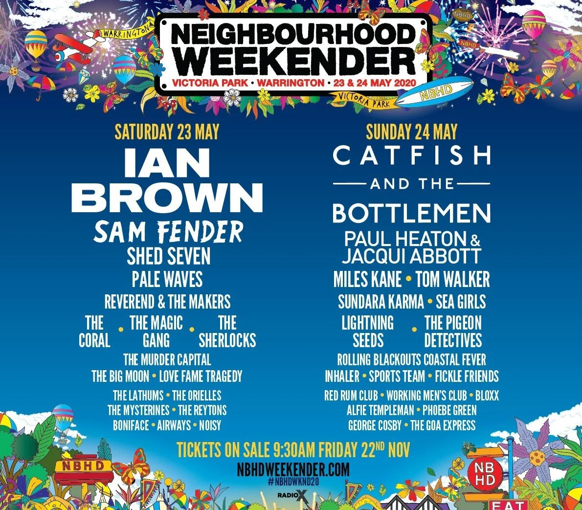 Neighbourhood Weekender Announce 2020 Festival Line-Up — Only A ...