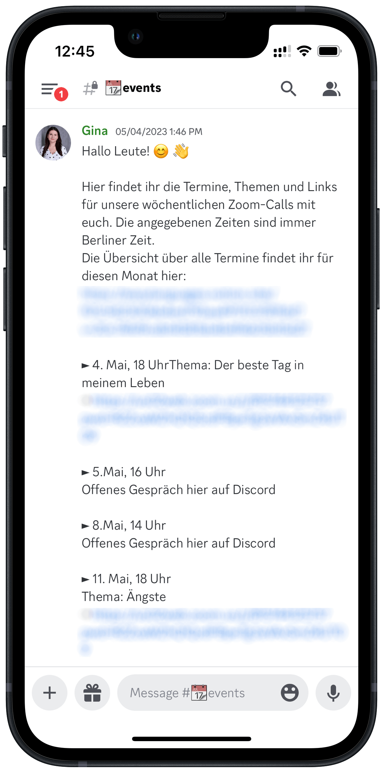 Conversation Membership