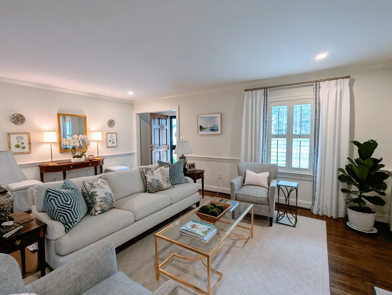 Residential Interior Design — Styled with Navy