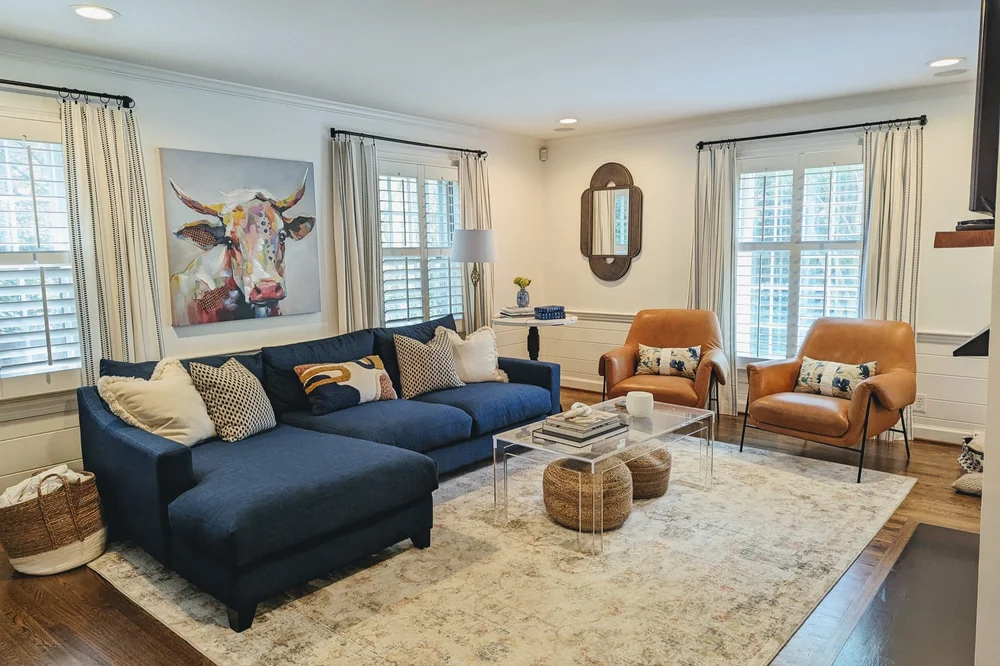Residential Interior Design — Styled with Navy