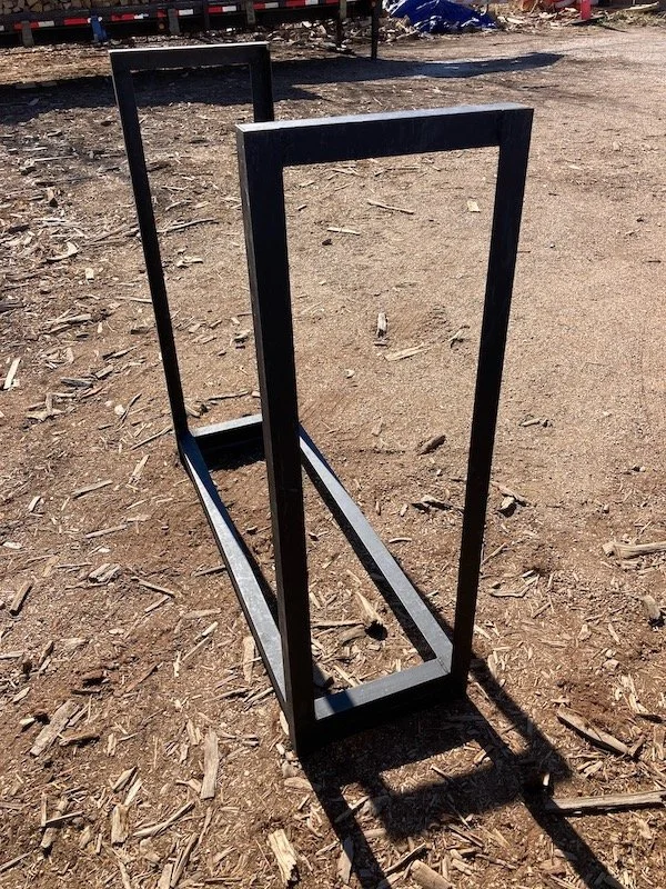 Welded Steel Wood Racks-no covers available — Bill's Metroplex Firewood