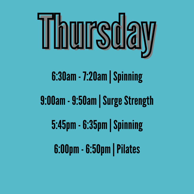 Classes — Surge Fitness Center