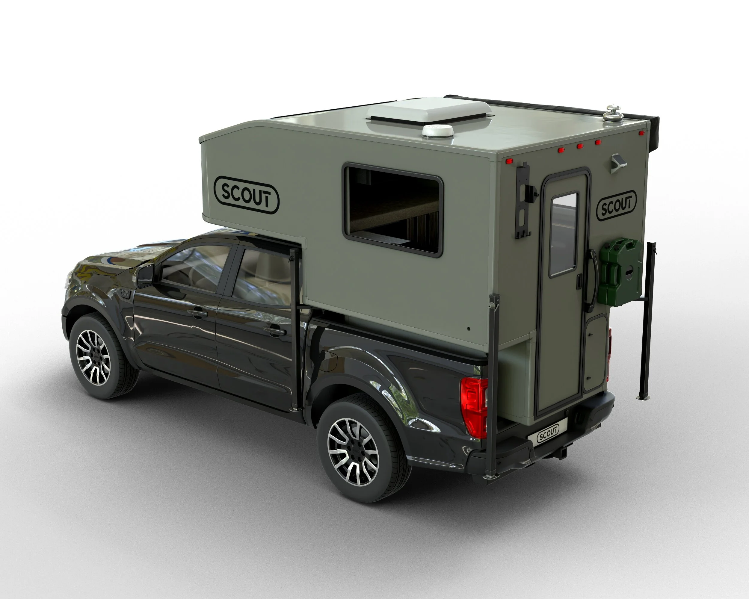 Scout Campers Introduces The Lightest Off-Grid Hardwall Truck Camper — AM