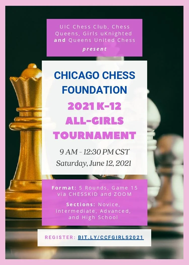 Chicago All Girls Chess Tournament — Chicago Chess Foundation