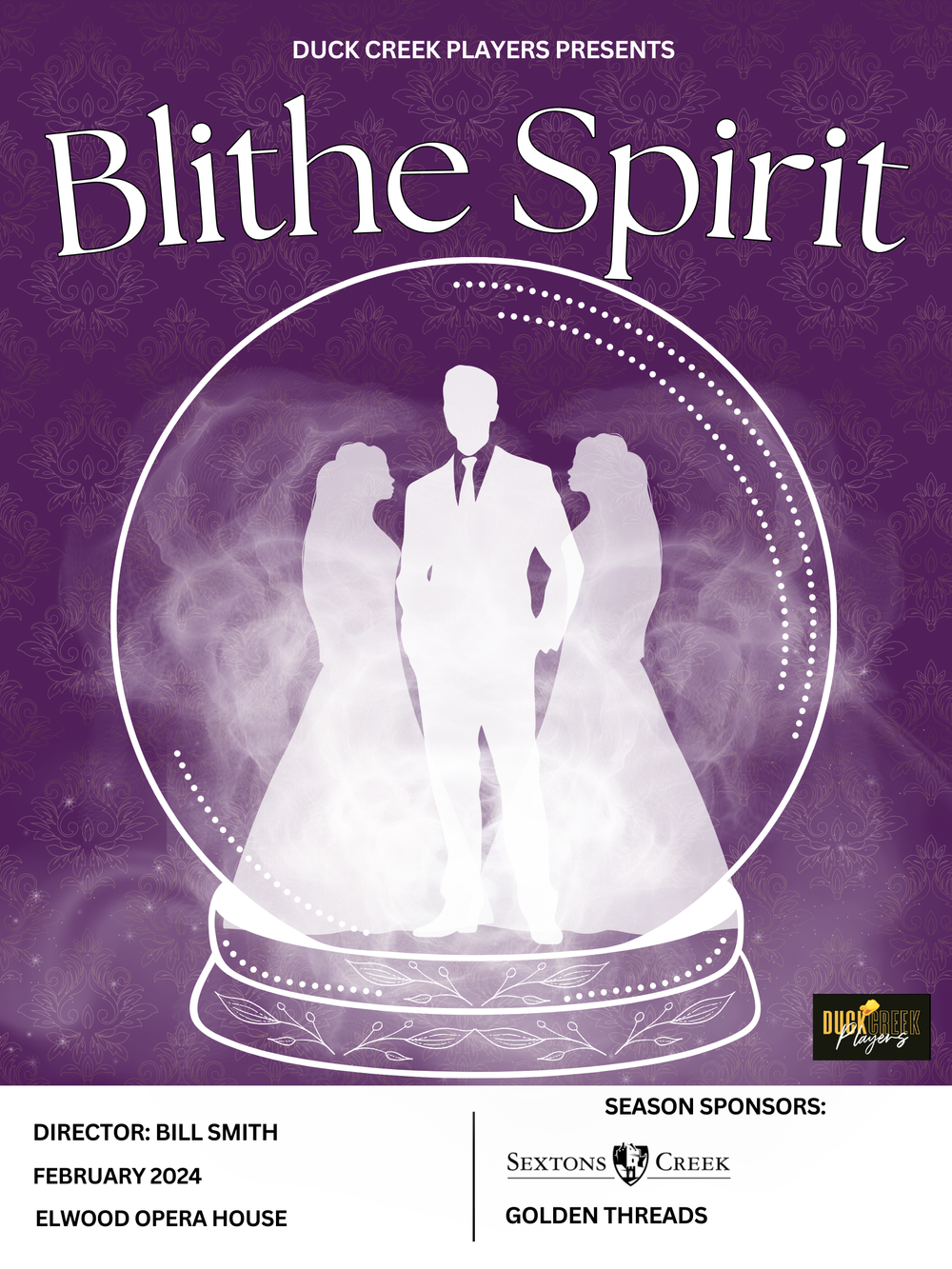Audition Form - Blithe Spirit — Duck Creek Center for the Arts