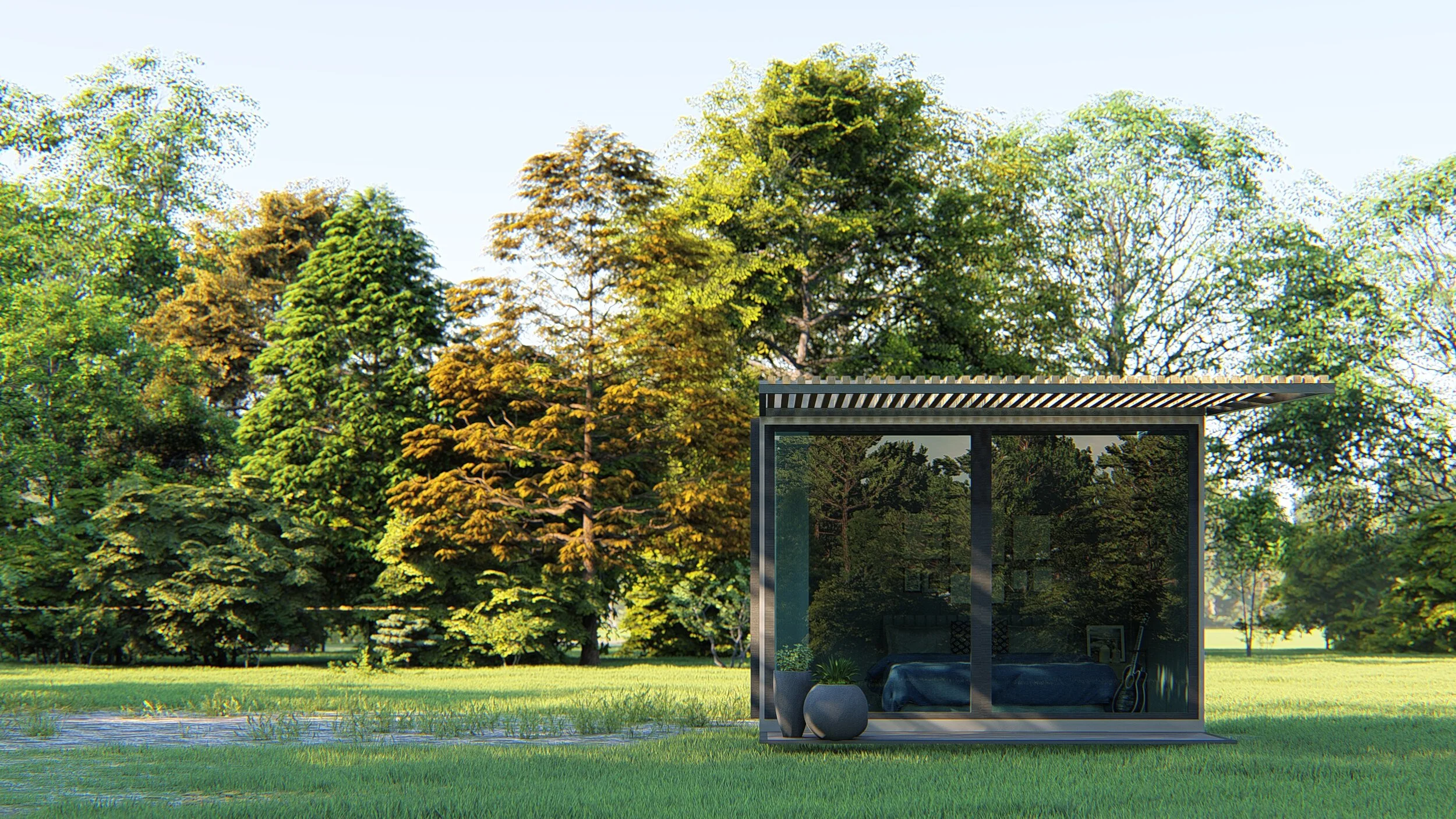 Prefabricated modular backyard homes, granny flats, and offices ready ...