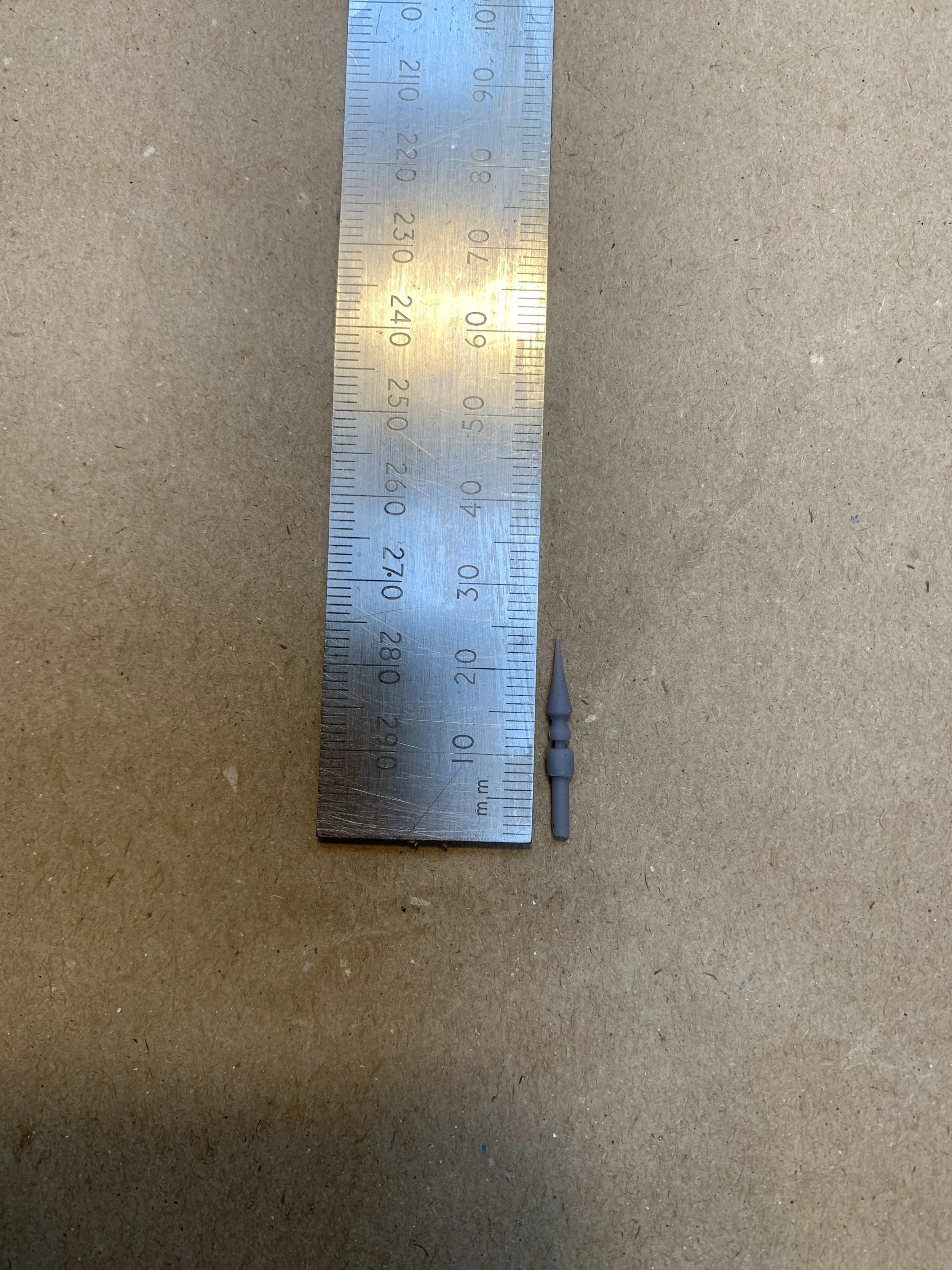 7mm 3D Printed Midland/LMS/BR(M) signal box hip finial — Monk's Gate Models