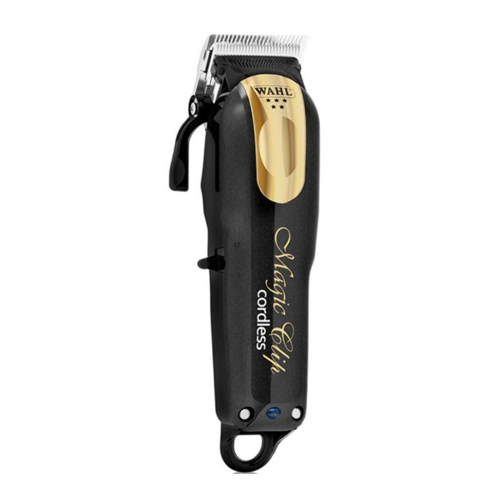 WAHL MAGIC CLIP CLIPPER CORDLESS BLACK AND GOLD LIMITED EDITION