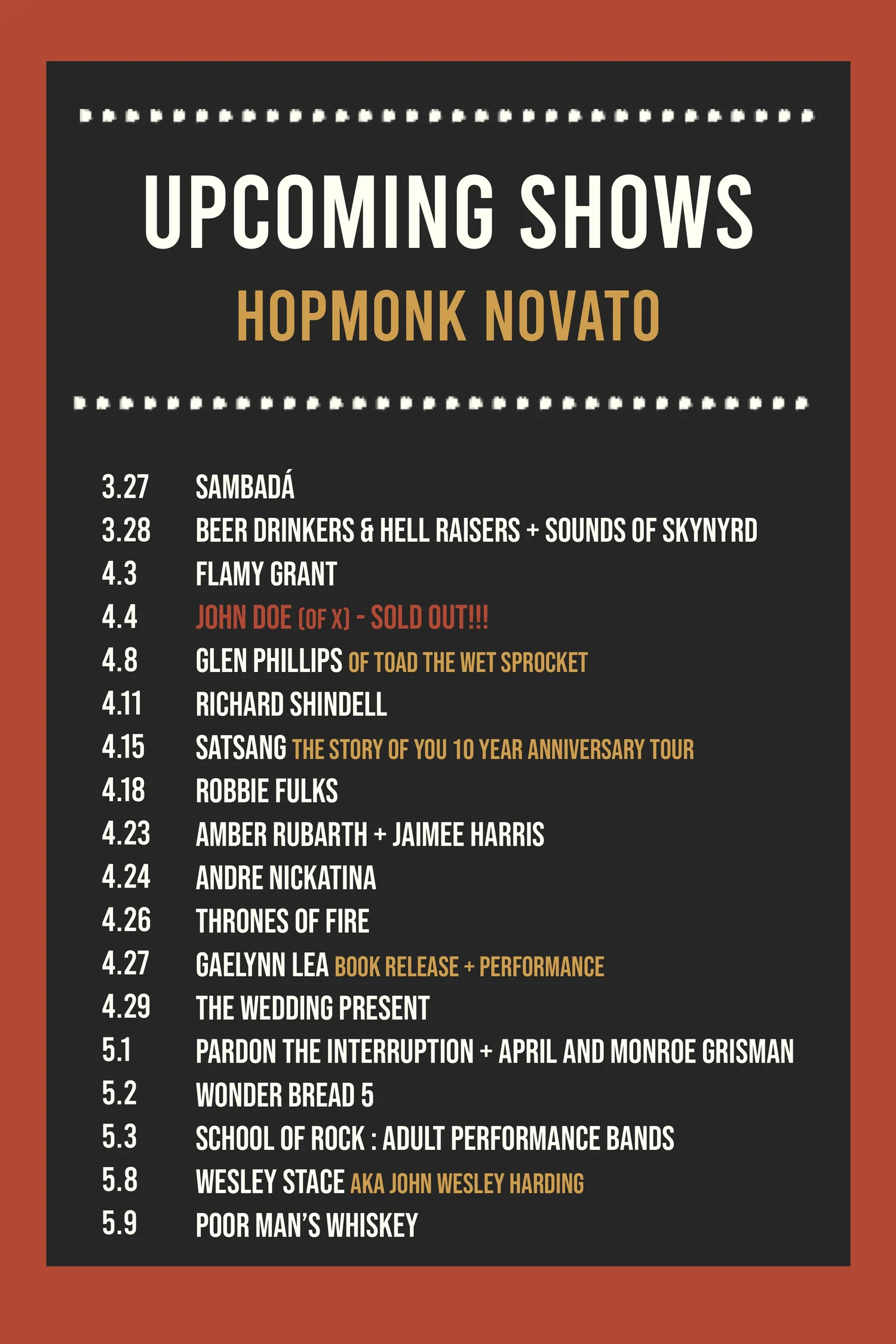Live Music — HopMonk Taverns