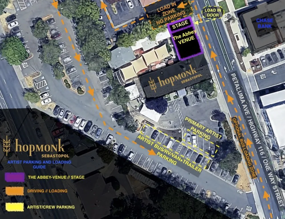 Sebastopol - Stage Specs — HopMonk Taverns