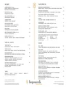 Sebastopol Menu — HopMonk Taverns