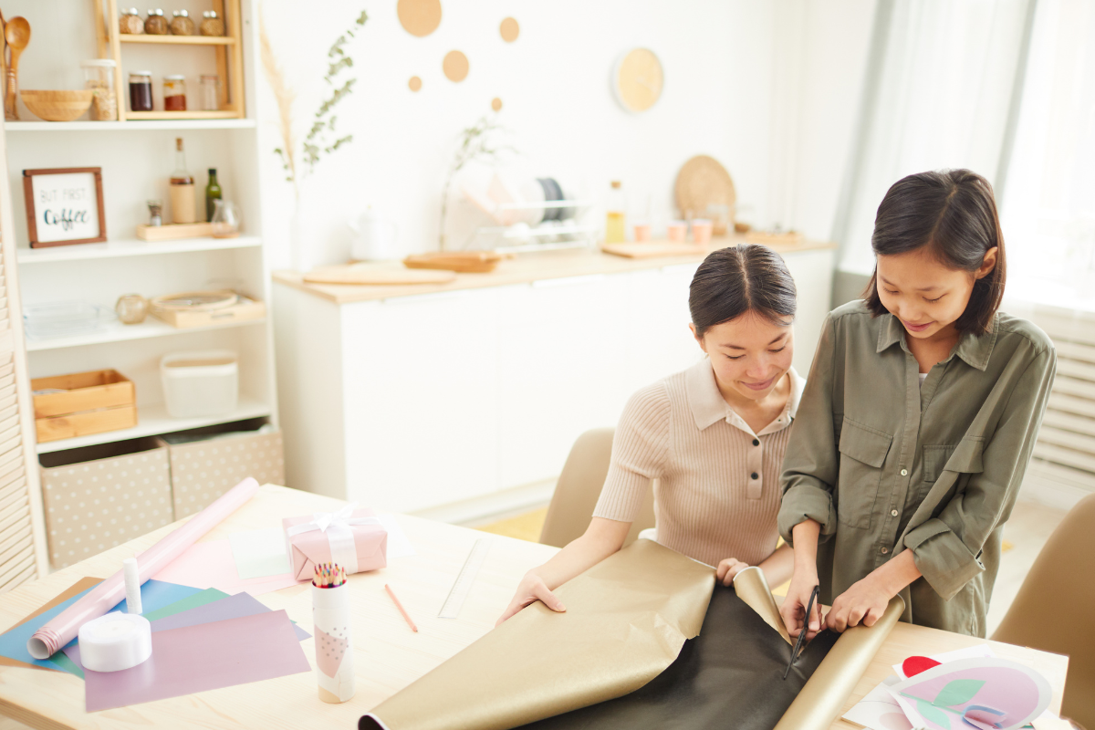 How to Organize a Gift Wrap Station for Stress-Free Wrapping All Year ...