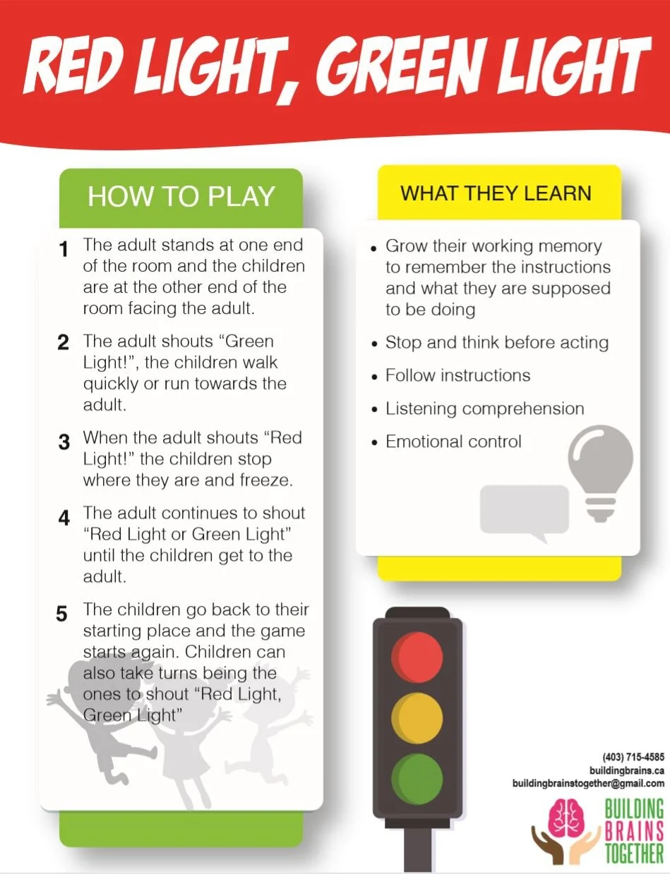 Red Light Green Light — Building Brains Together