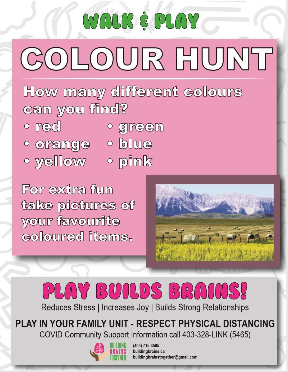 Walk and Play — Building Brains Together