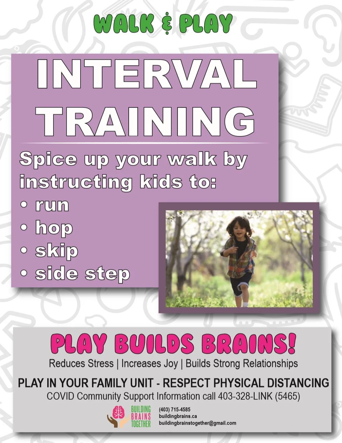 Walk and Play — Building Brains Together