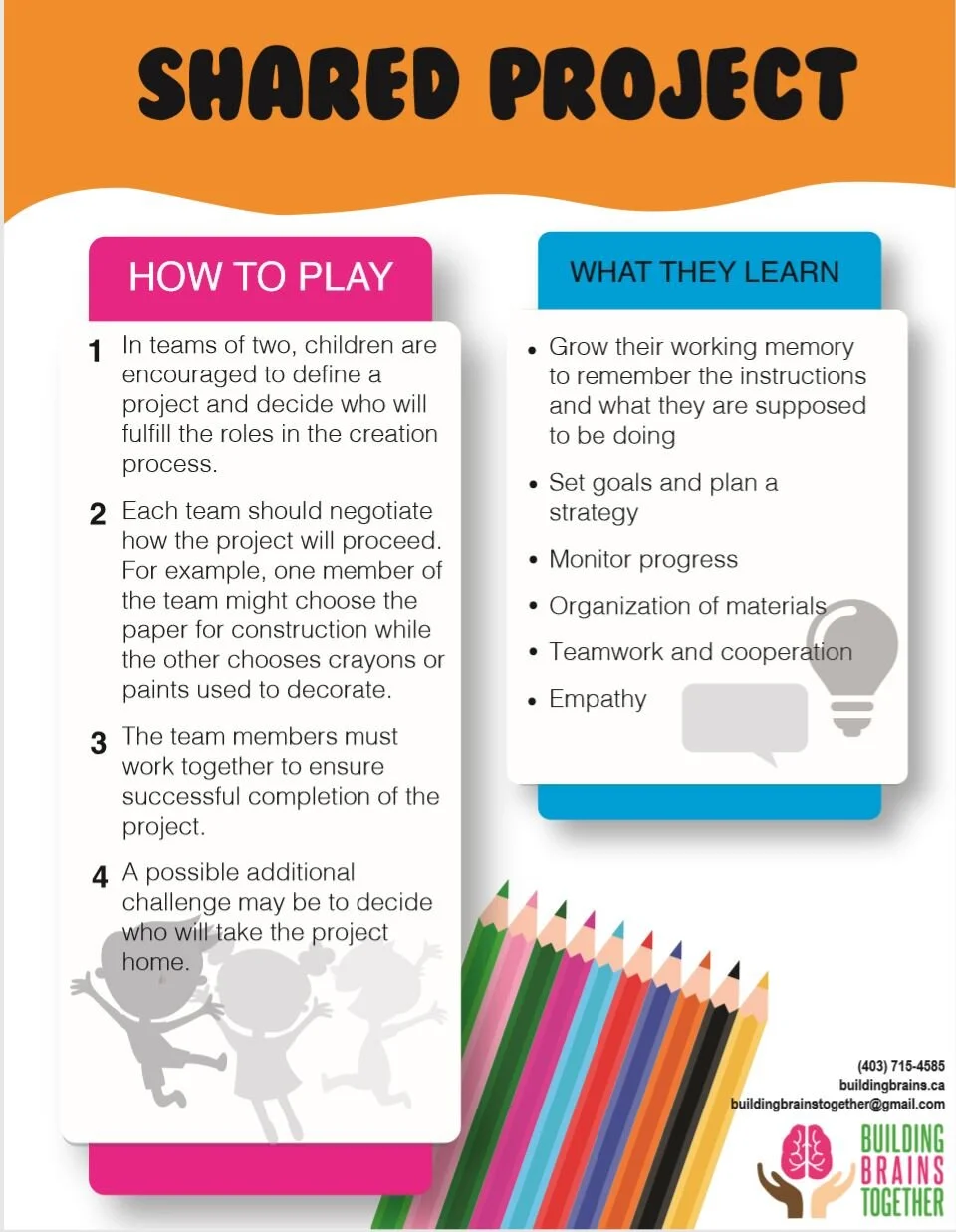 Shared Project — Building Brains Together