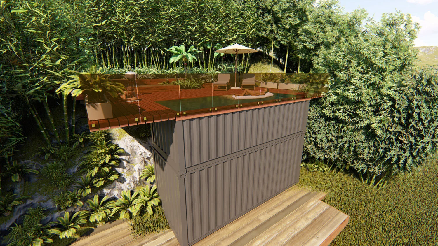 Shipping Container Pools — Aqua Pools