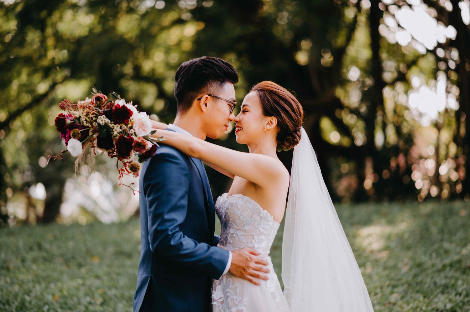 Barnabas & Deborah Actual Day Wedding at Church of the Blessed ...