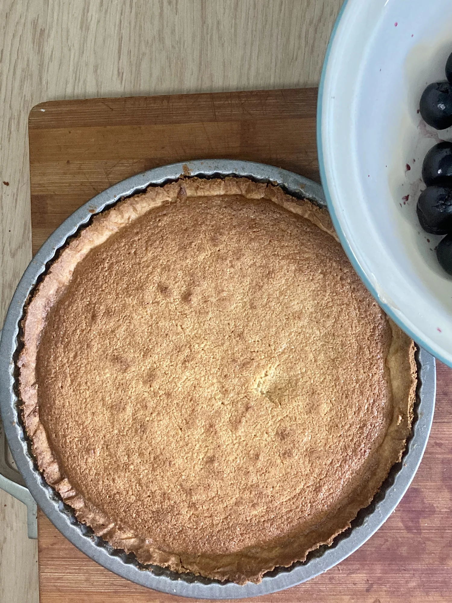Fresh Cherry Frangipane Tart Recipe | Lee & The Sweet Life