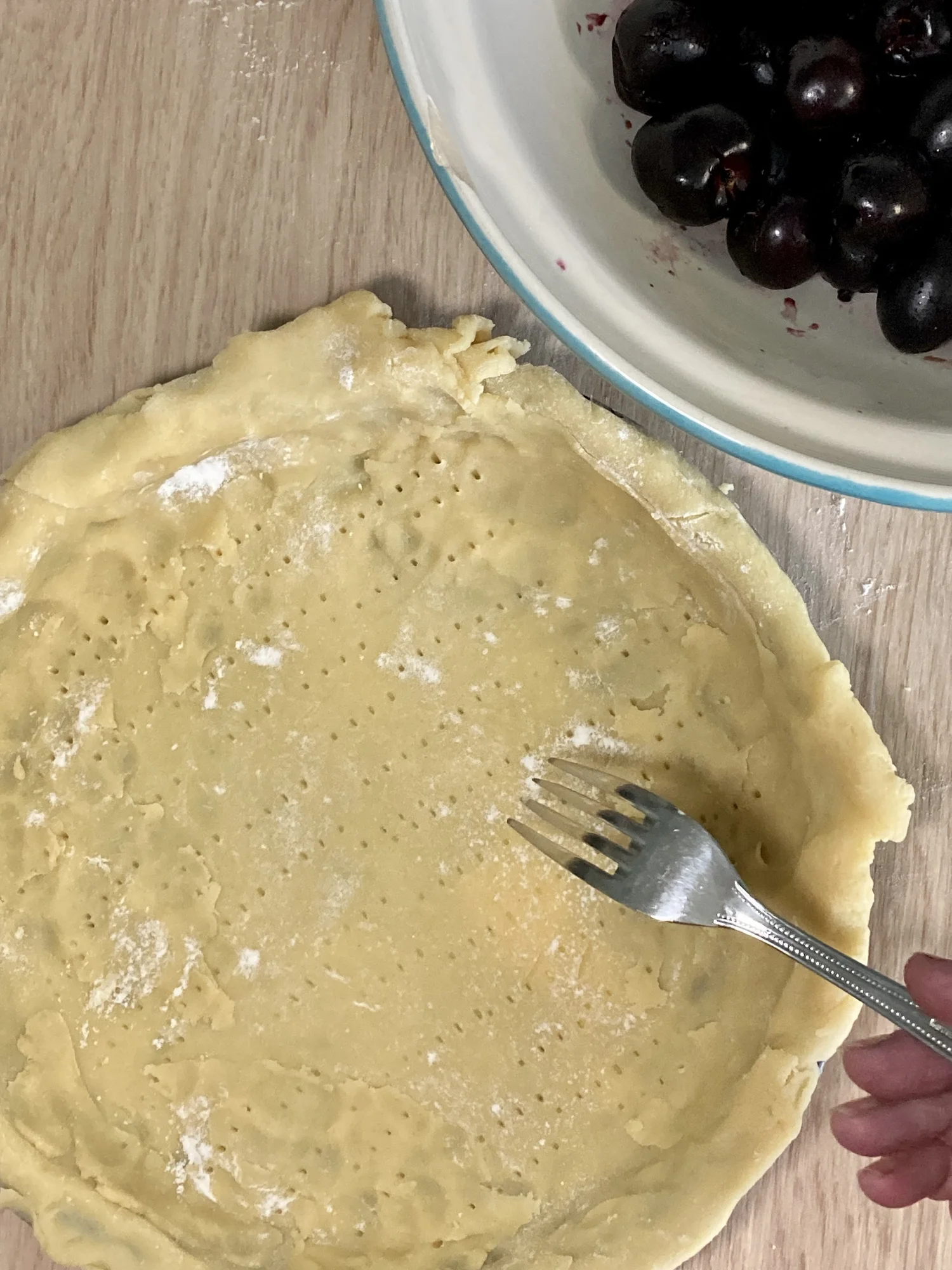 Fresh Cherry Frangipane Tart Recipe | Lee & The Sweet Life