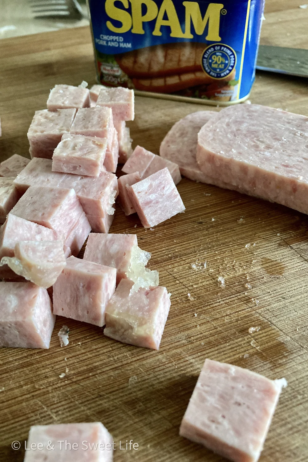 Christmas Sprouts with Spam | Lee & The Sweet Life