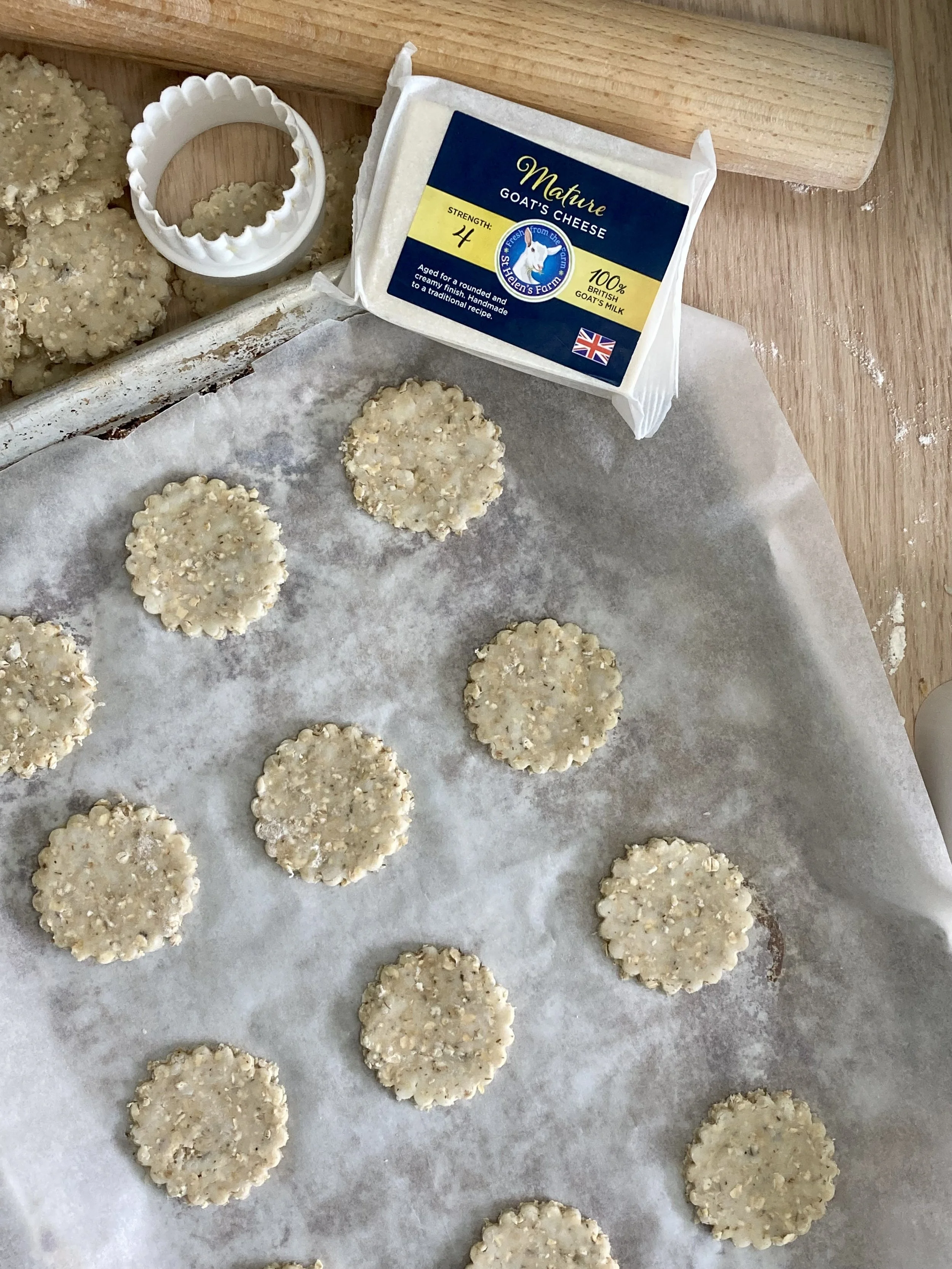 Oat and Goats Cheese Biscuit Recipe | Lee & The Sweet Life