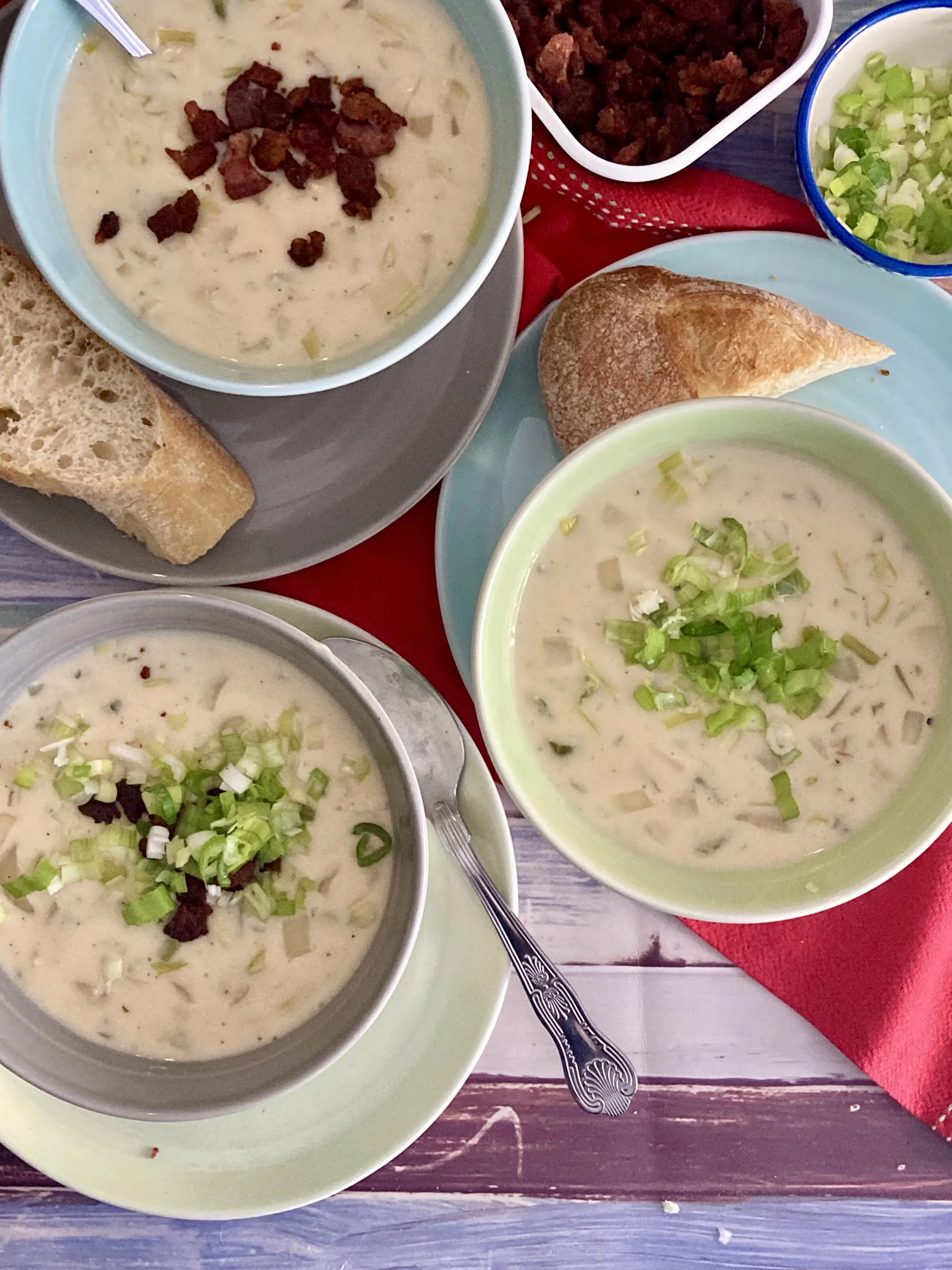 Goats Cheese & Onion Soup recipe | Lee & The Sweet Life