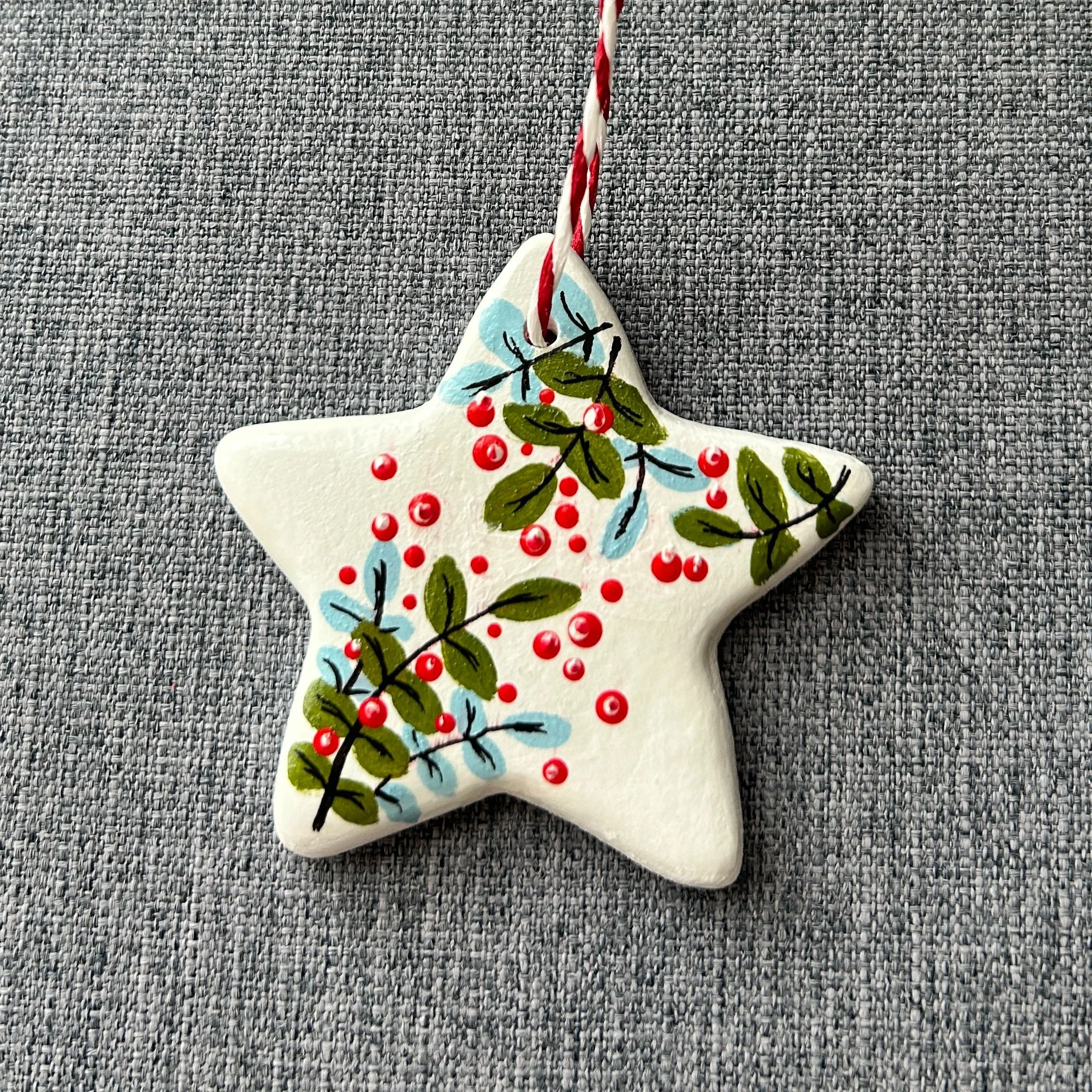 Christmas Clay Ornaments — etilu