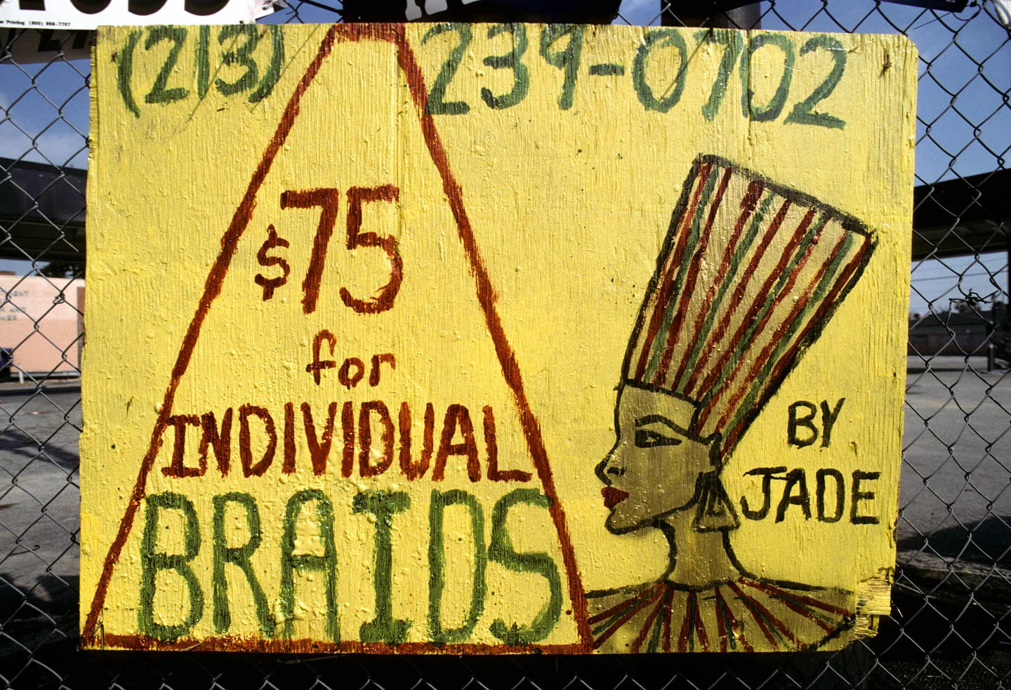 Chain Link Fences as Vernacular Ad Space — Museum of the Street