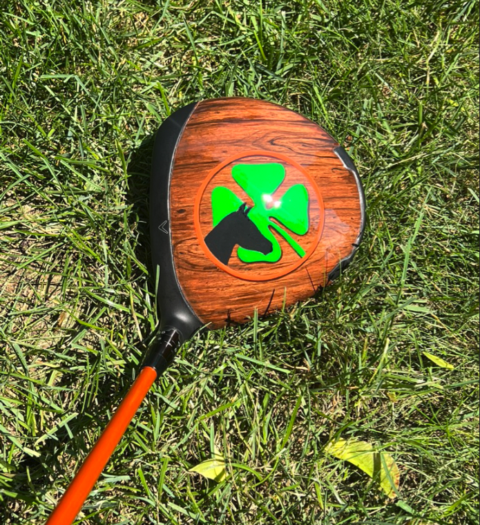 Hand Painted Golf Clubs