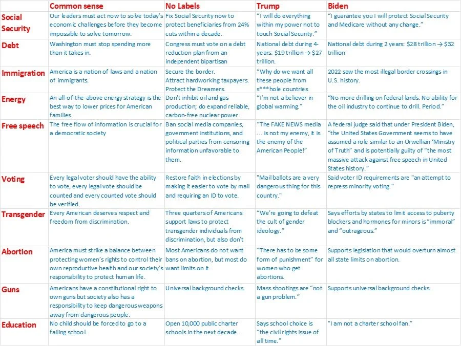 Jim Fini — No Labels and Locally Grown Government