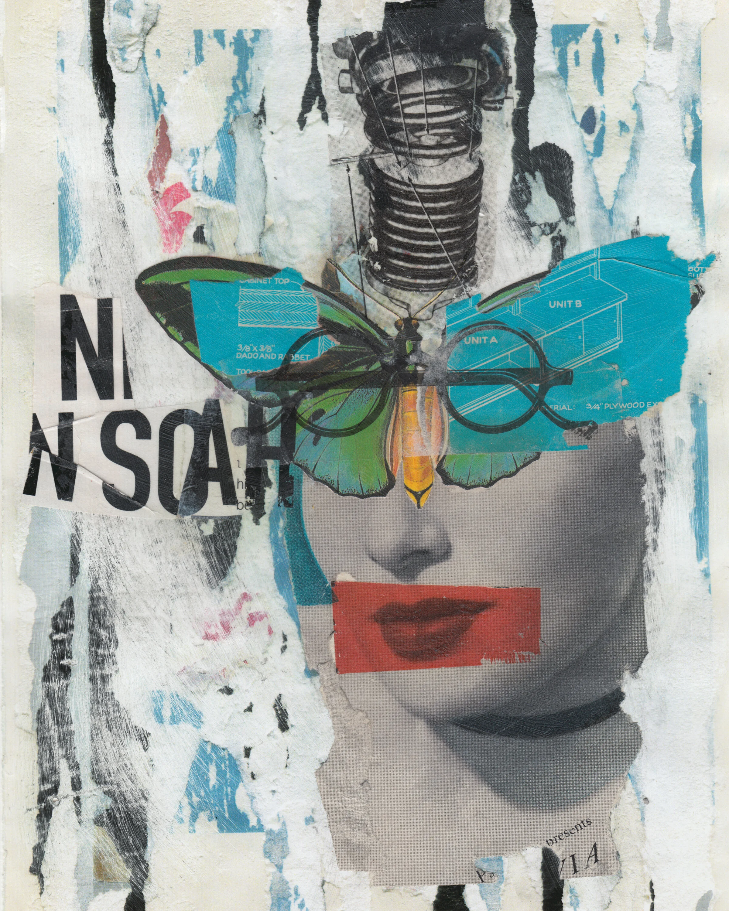 Collages — Doug + Laurie Kanyer Art Collection