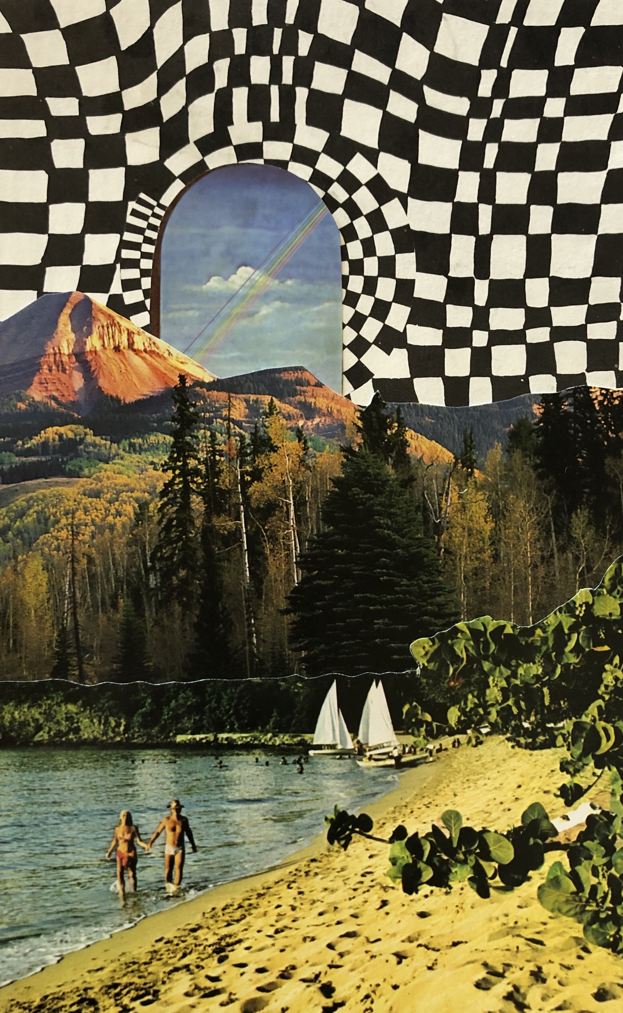 Collages — Doug + Laurie Kanyer Art Collection
