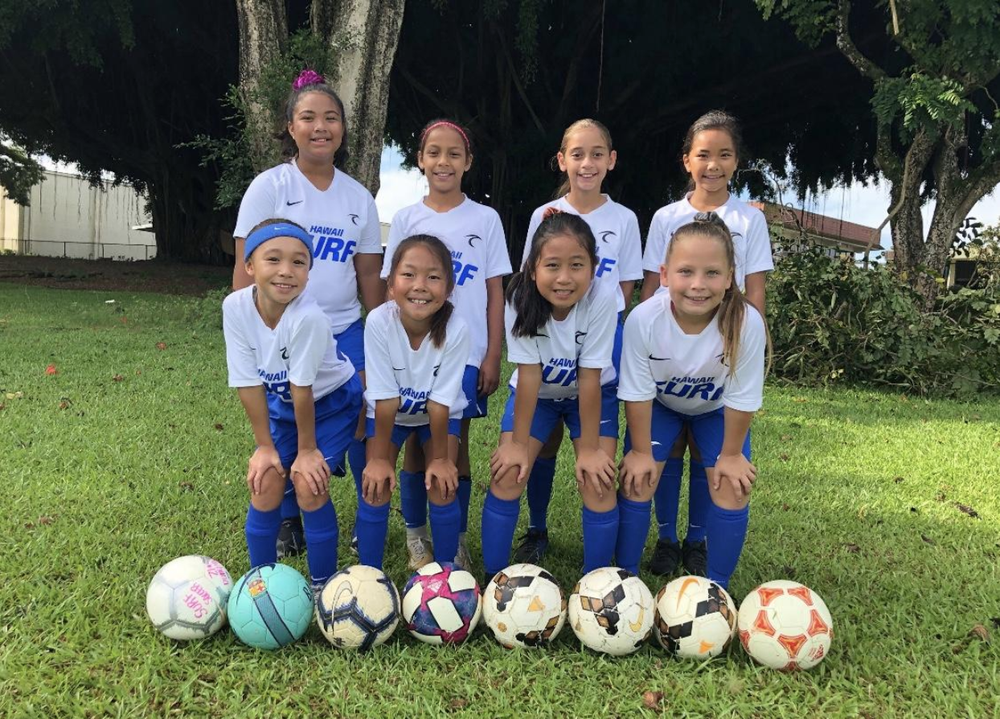 10U Girls Premier — Surf Soccer Big Island