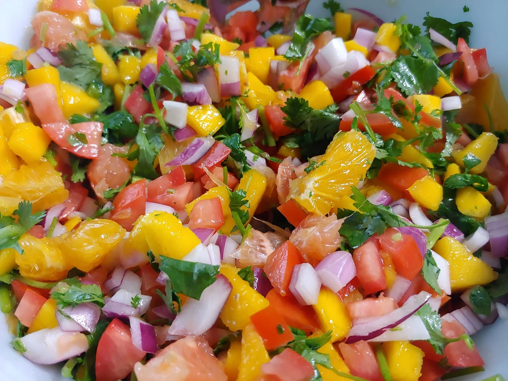 Recipe: Tropical Citrus Salsa — Being the Roberts