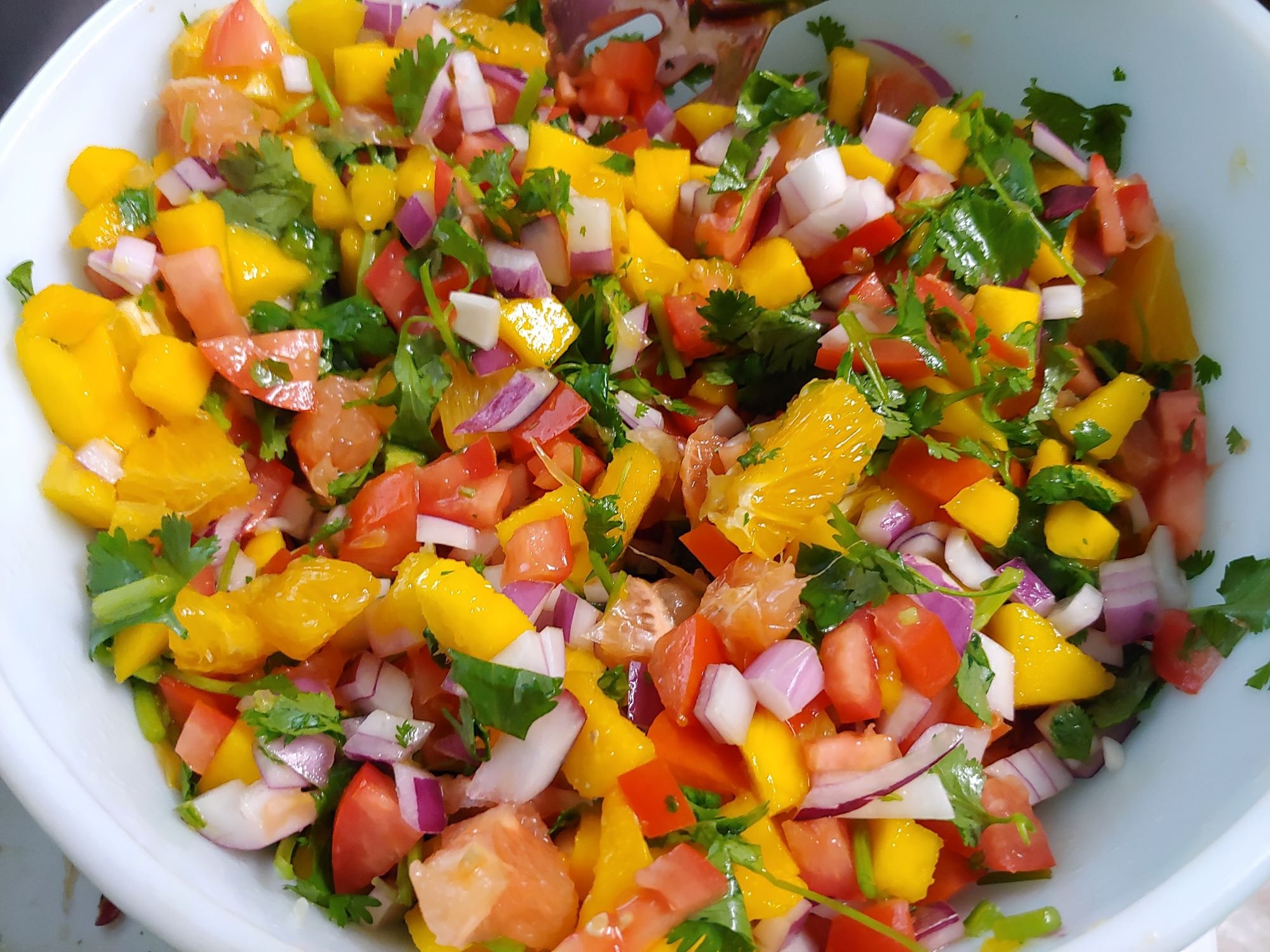 Recipe: Tropical Citrus Salsa — Being the Roberts