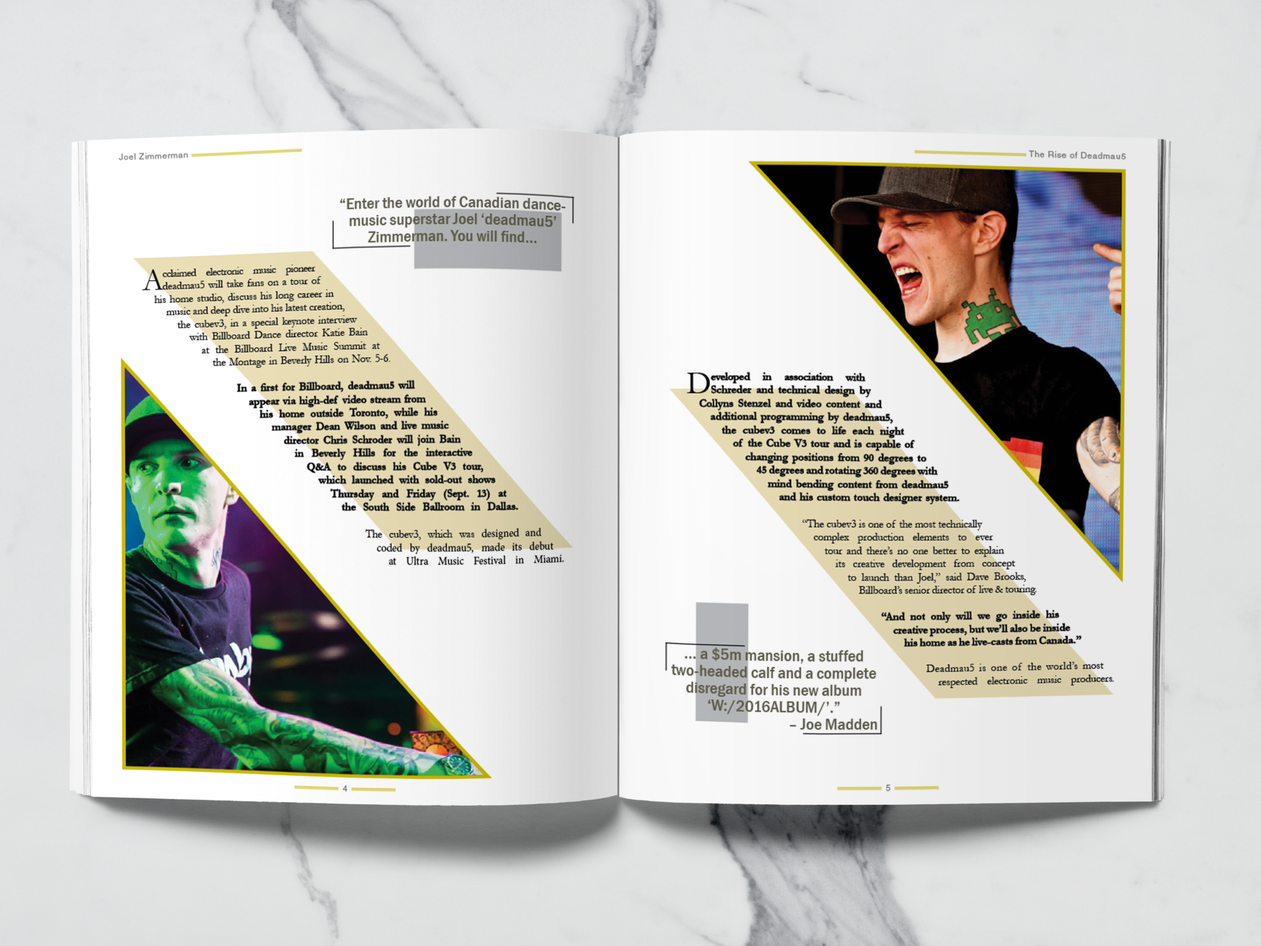 Complex Magazine Spread