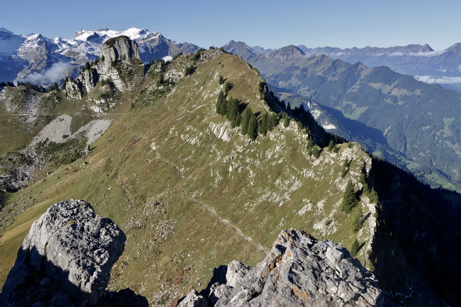 Walking the Faulhornweg: Schynige Platte to First via the Faulhorn ...