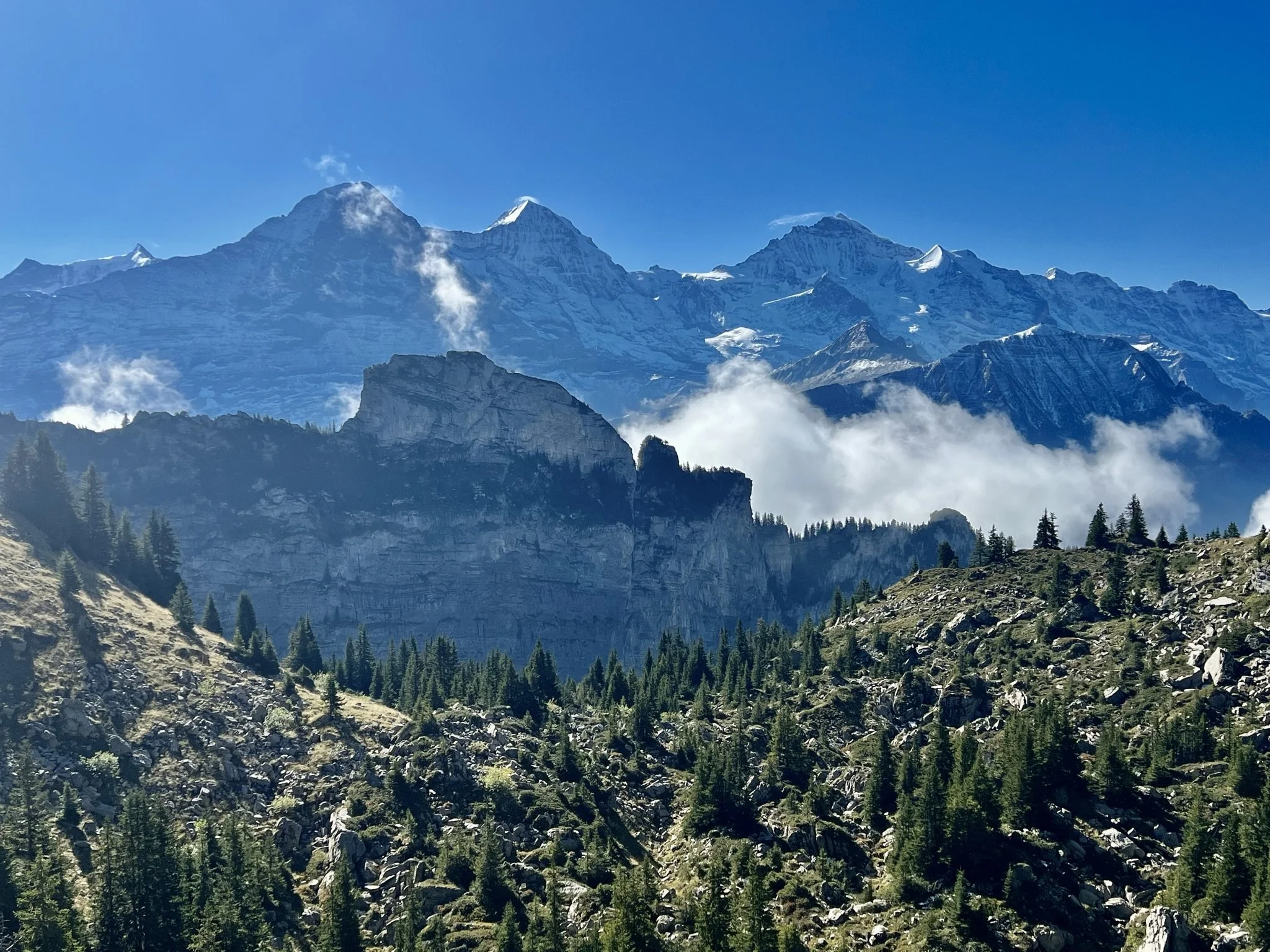Walking the Faulhornweg: Schynige Platte to First via the Faulhorn ...