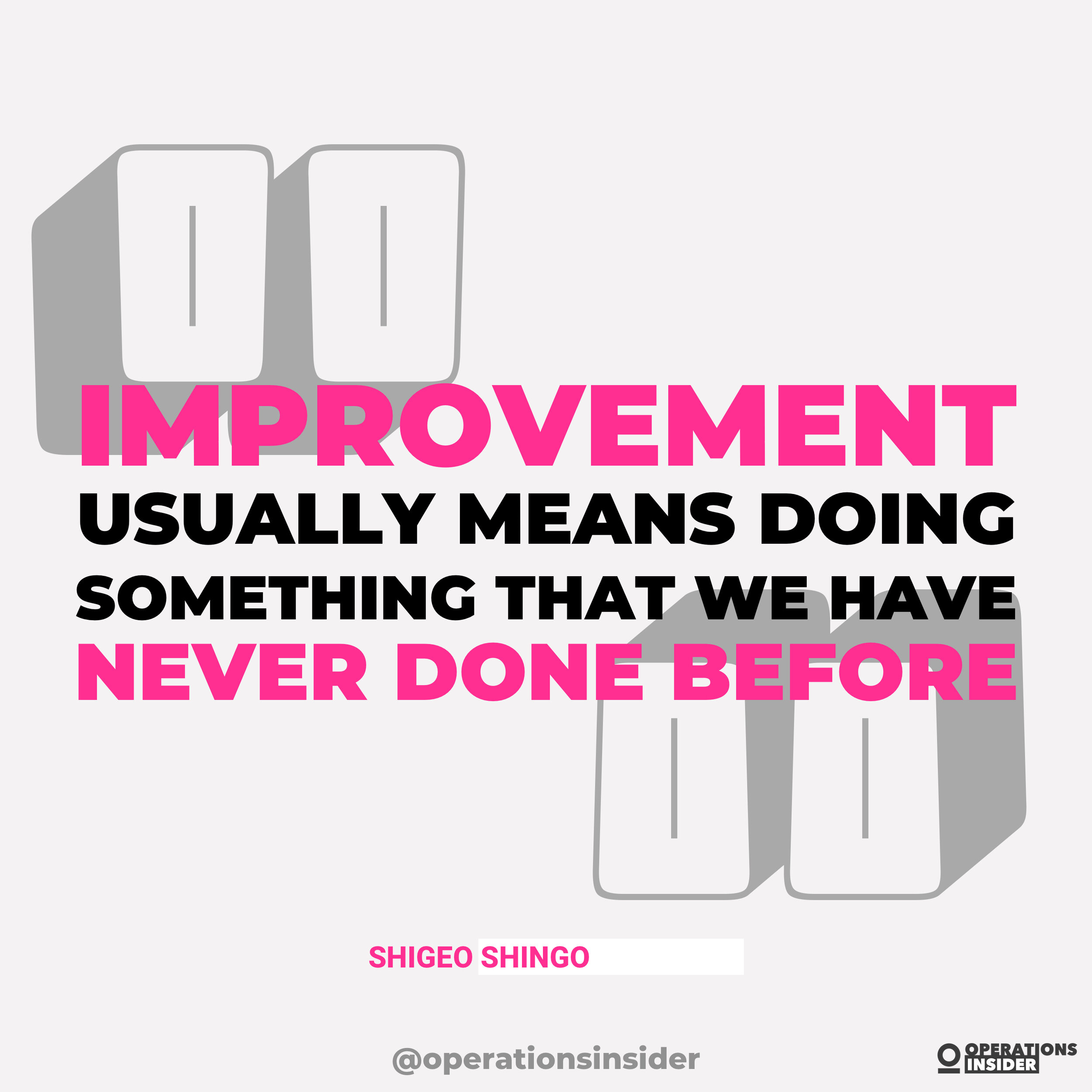 LEAN QUOTES — Operations Insider