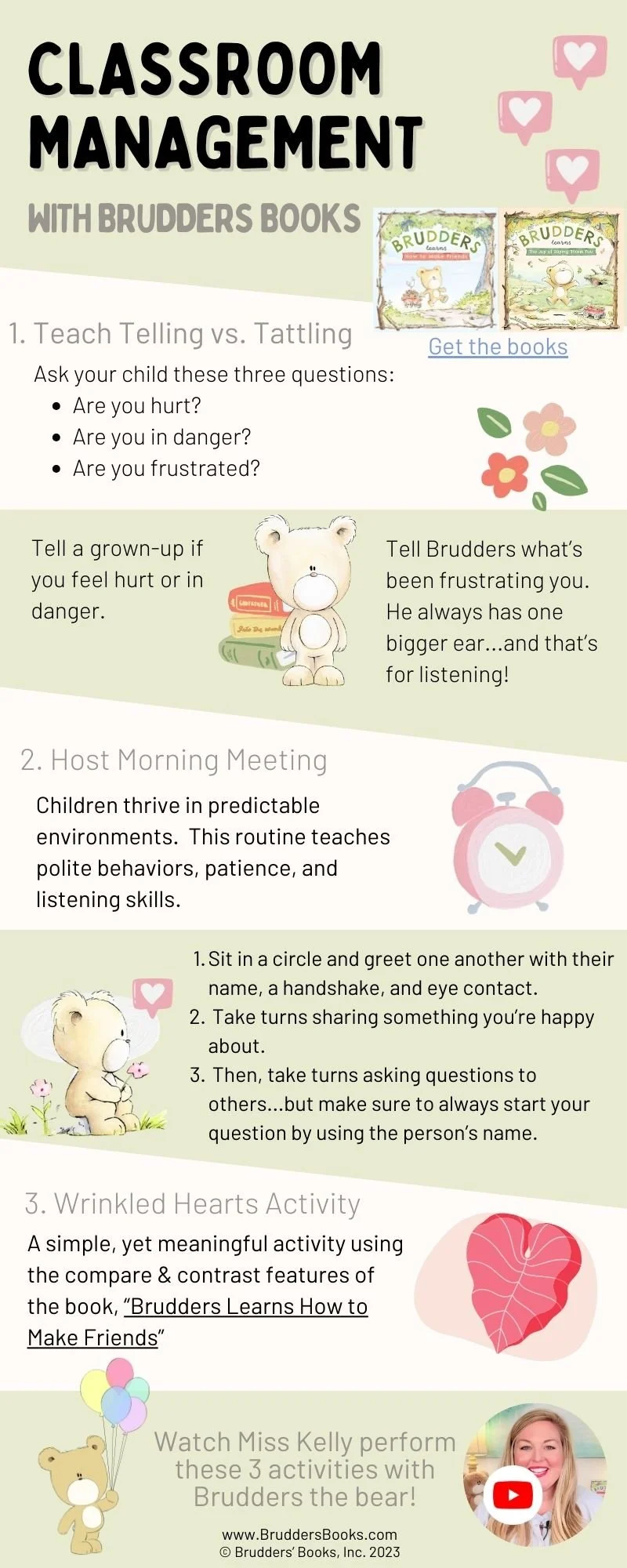 Elementary Classroom Management Resource — BRUDDERS® BOOKS