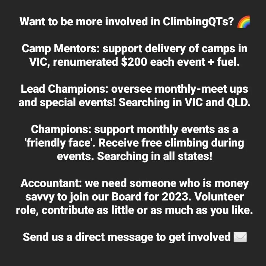 Events — ClimbingQTs