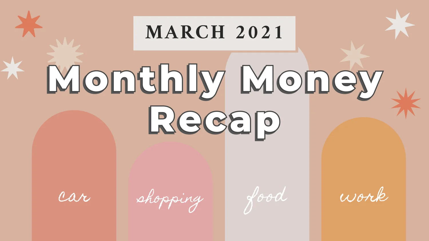 What I Spent in March 2021 — Millennial Money Honey